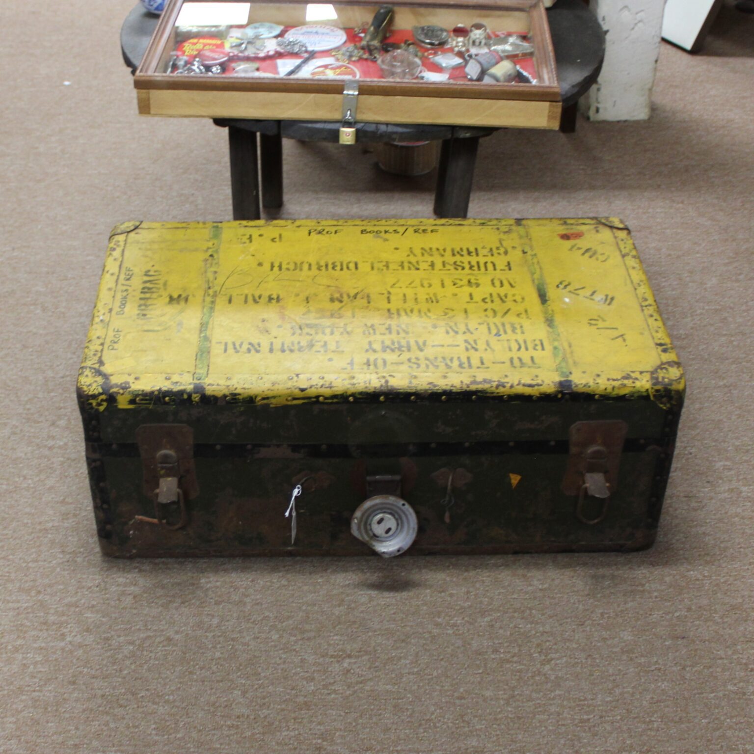 Military Trunk – It’s Bazaar on 21st Street